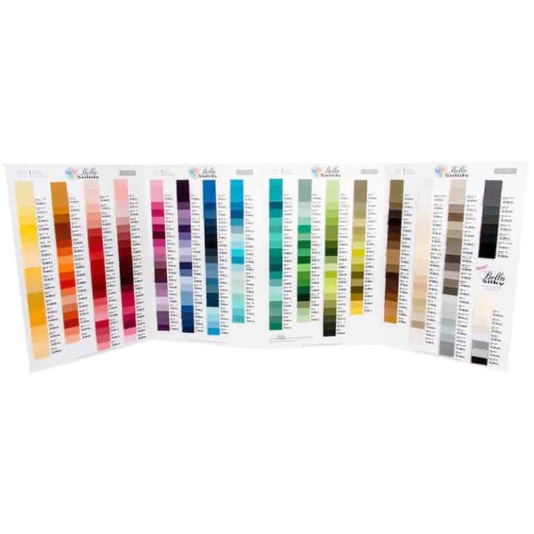 Paintbrush Studios Solids Farbkarte 210 Farben | Das Mach Ich Nachts