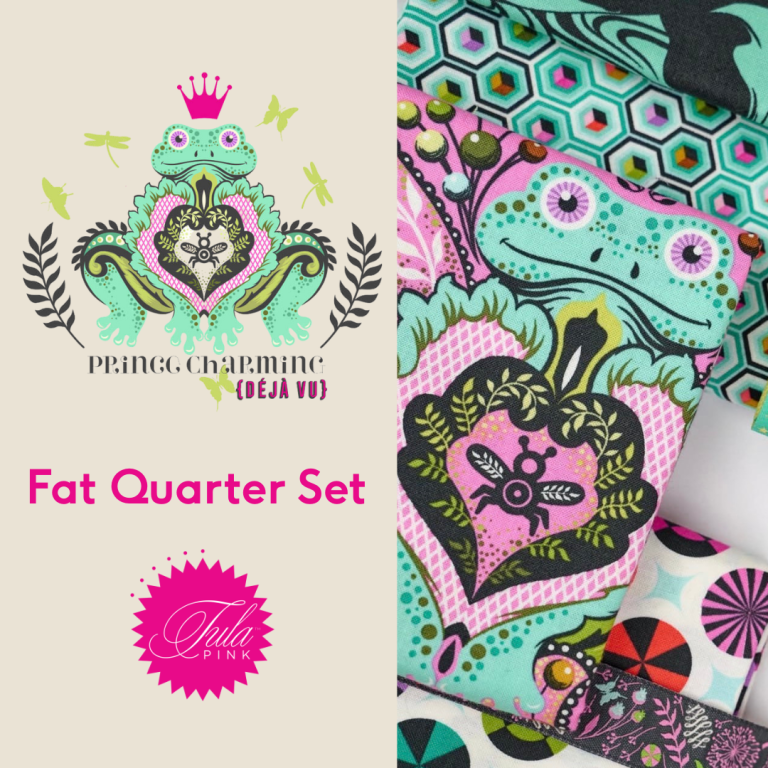 Vorverkauf - Tula Pink - Prince Charming Déjà Vu - Fat Quarter Set (8 ...