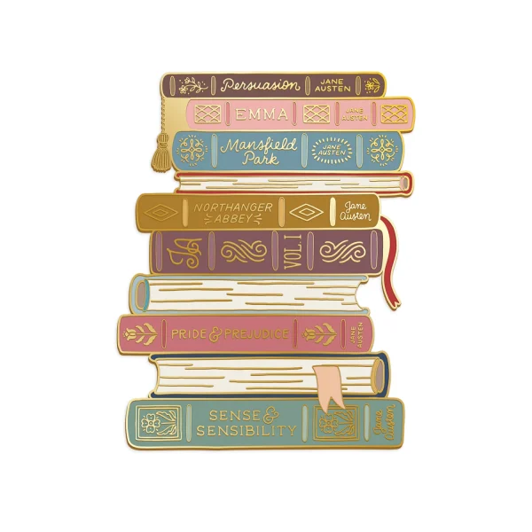 Needle Minder/Magnet von Riley Blake Designs: Jane Austen Stacked Books ...